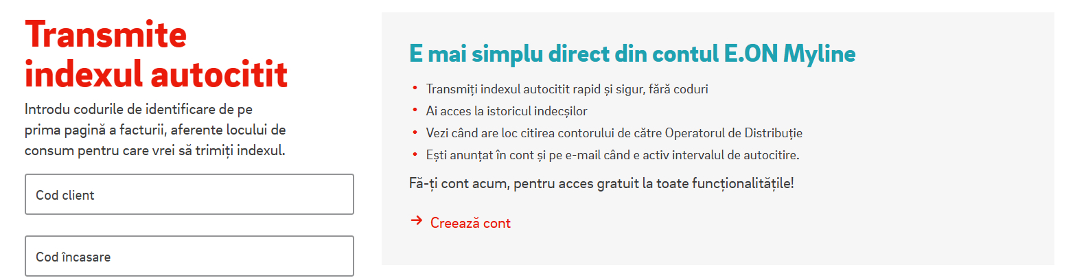E.ON contact relatii clienti si telefon deranjamente - Date de contact ...