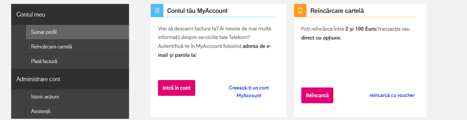 Relatii cu clientii Telekom si contact telefon sesizari - Date de ...